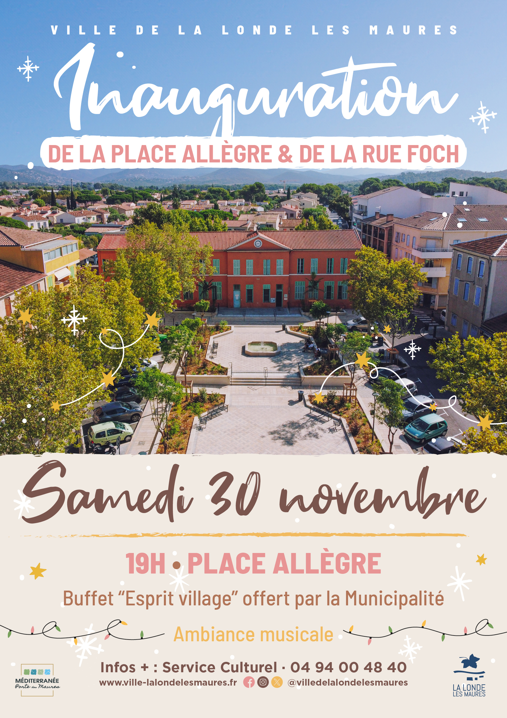 Inauguration de la place Allègre et de la rue Foch-MANIFESTATION
